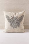Embroidered Beetle Pillow | Urban Outfitters