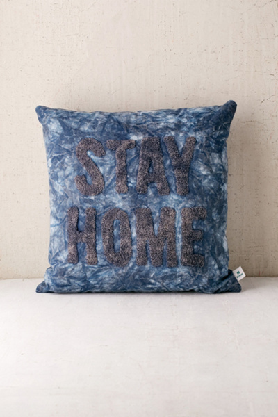 Stay Home Pillow | Urban Outfitters
