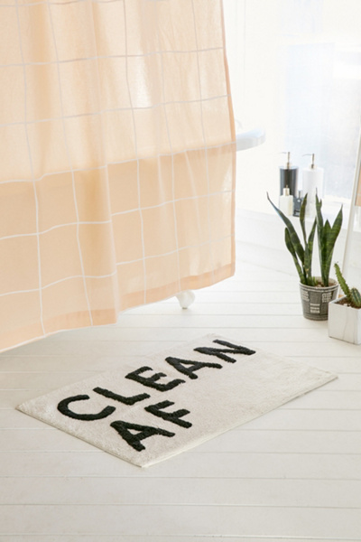 Clean AF Bath Mat | Urban Outfitters