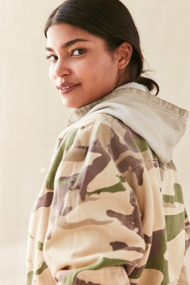 Vintage Italian Military Camo Jacket | Urban Outfitters