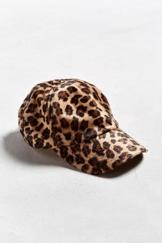 UO Leopard Baseball Hat | Urban Outfitters Canada