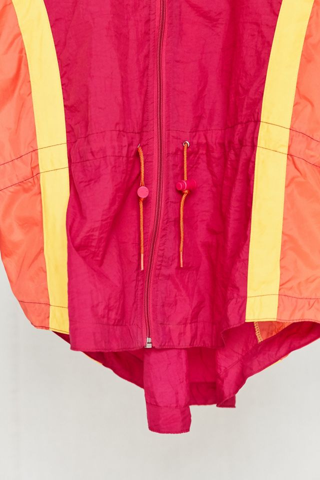 Vintage Reebok Raspberry Windbreaker Jacket | Urban Outfitters