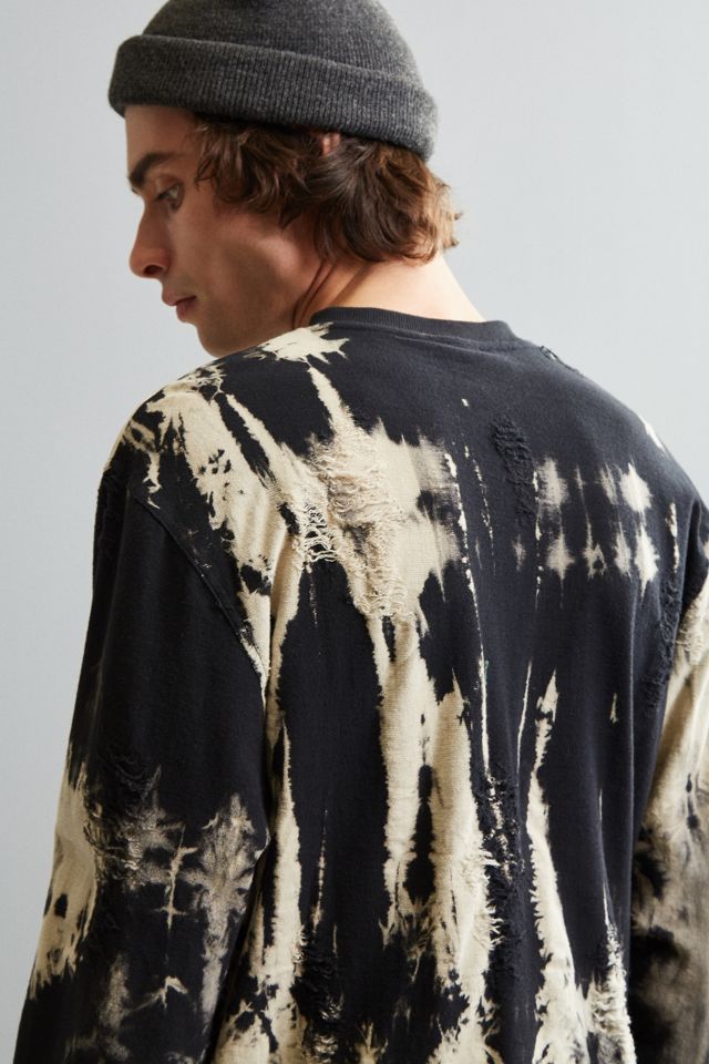 Publish Killien Bleached Crew Neck Sweatshirt | Urban Outfitters