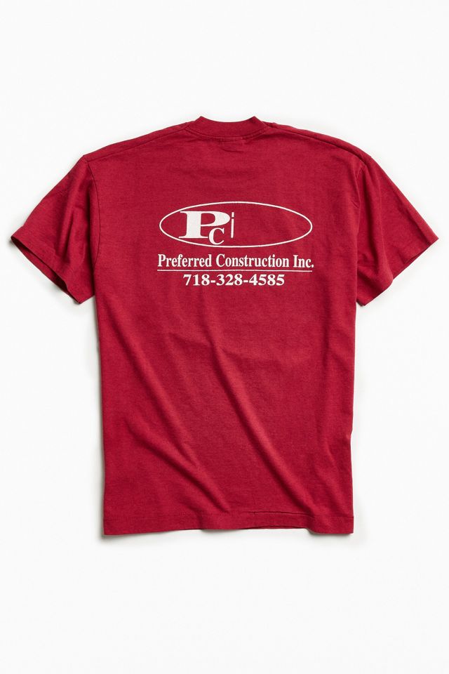 Vintage Construction Tee | Urban Outfitters