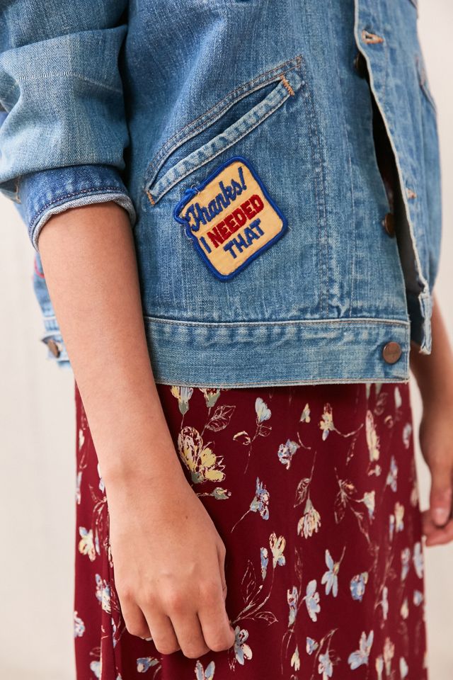 Vintage Wrangler Chain Stitch Denim Jacket | Urban Outfitters