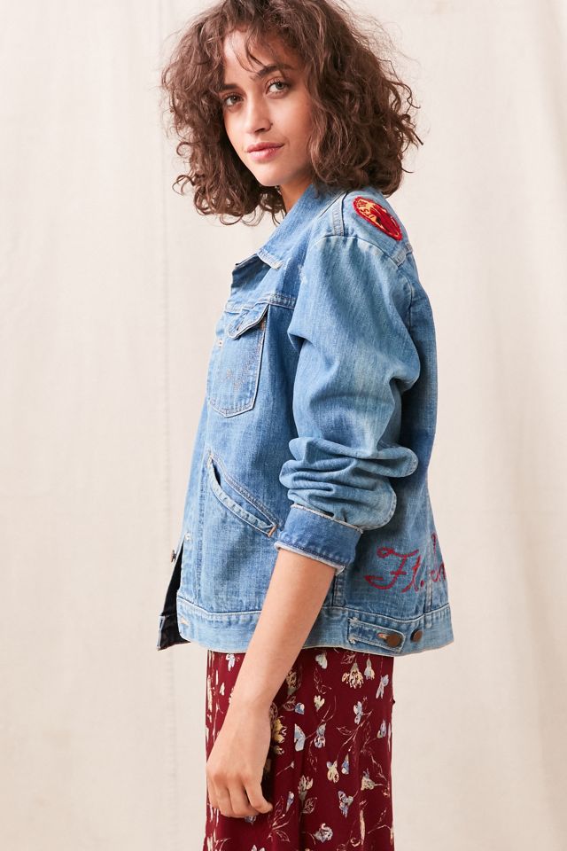 Vintage Wrangler Chain Stitch Denim Jacket | Urban Outfitters