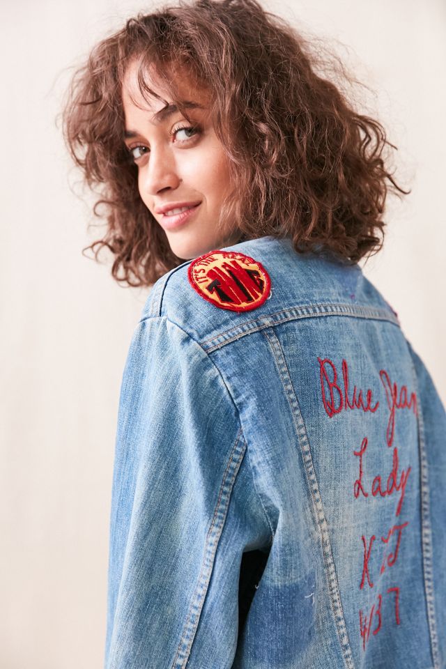 Vintage Wrangler Chain Stitch Denim Jacket | Urban Outfitters