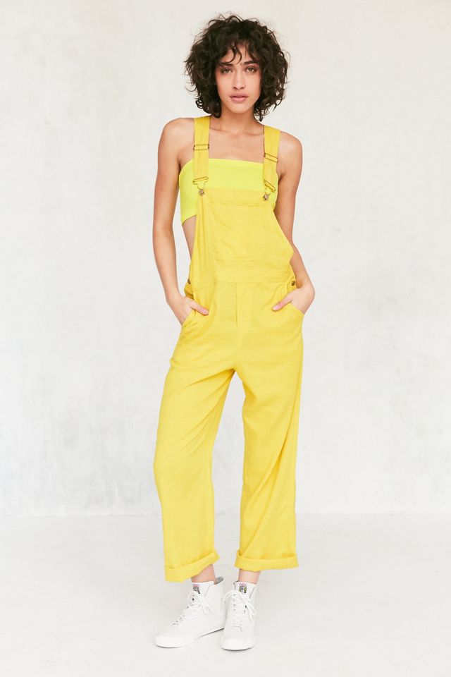 BDG Slater Linen Overall | Urban Outfitters