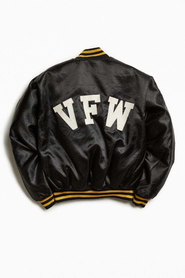 Vintage VFW Satin Club Jacket | Urban Outfitters