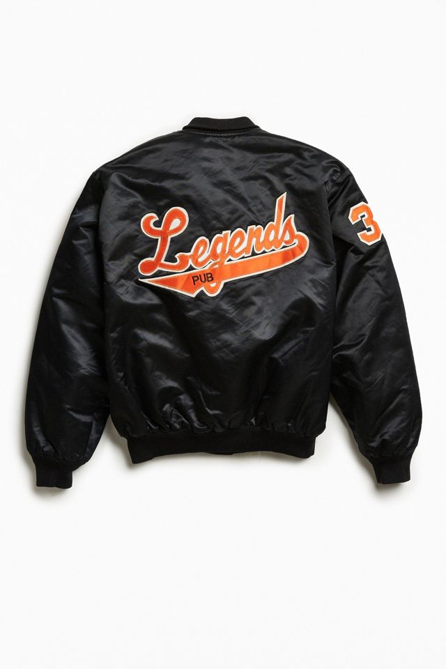 Vintage Legends Pub Satin Club Jacket | Urban Outfitters Canada