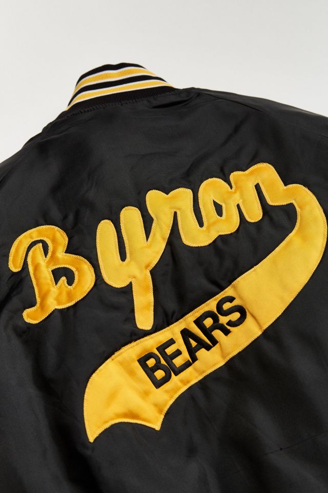 Vintage Byron Bears Satin Club Jacket | Urban Outfitters