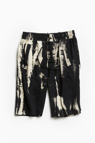 Publish Jabari Bleached Terry Sweat Short | Urban Outfitters Canada