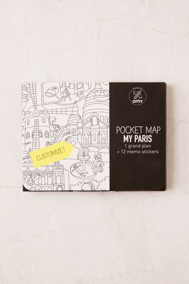 OMY Pocket Color Map | Urban Outfitters