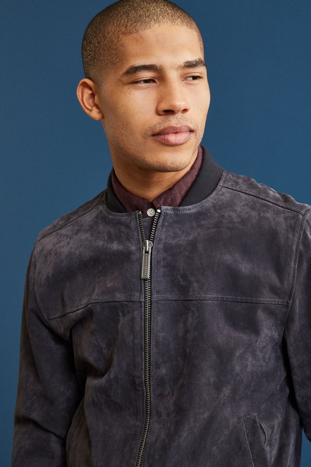 Native Youth Calder Suede Bomber Jacket | Urban Outfitters