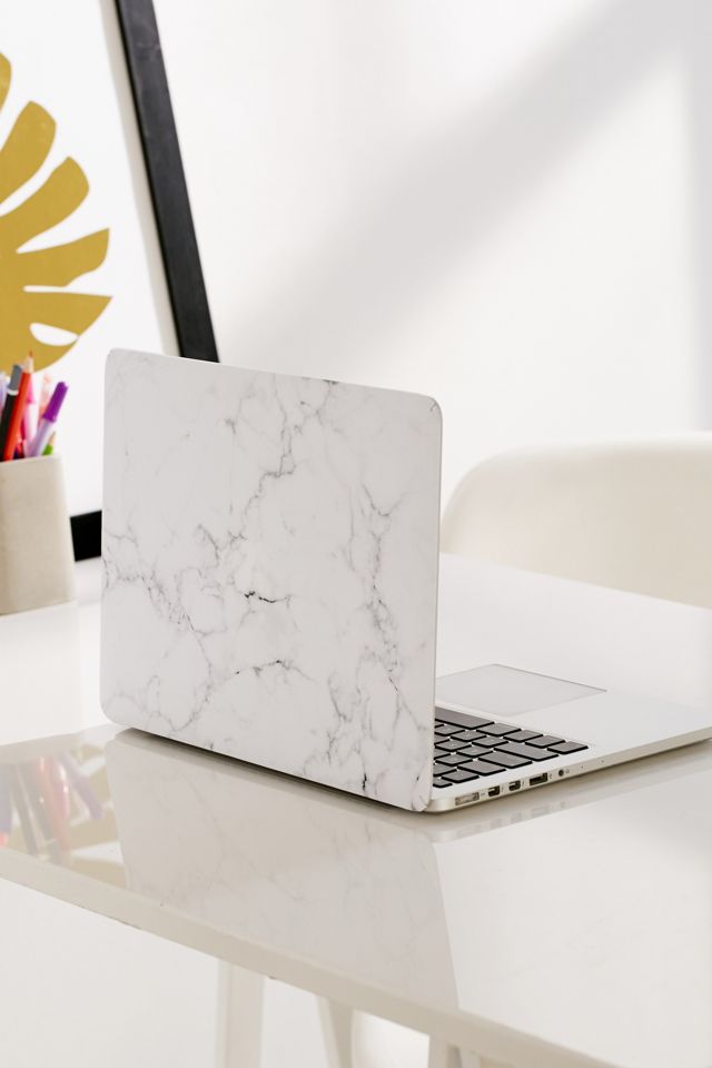 White Marble Vinyl MacBook Pro Skin | Urban Outfitters