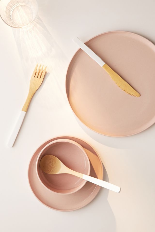 Core Bamboo 3-Piece Bamboo Flatware Set | Urban Outfitters