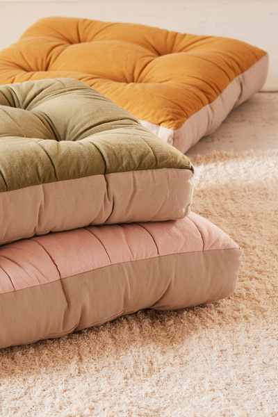 Yooko Colorblock Floor Pillow | Urban Outfitters Canada