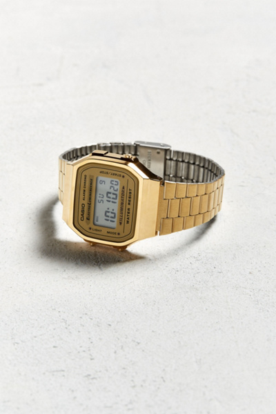 Casio Core Digital Gold Watch | Urban Outfitters