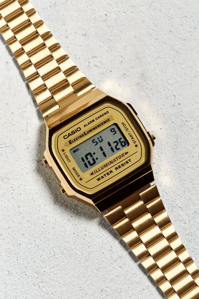 Casio Core Digital Gold Watch | Urban Outfitters