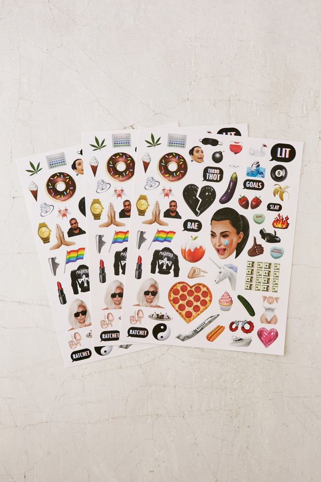KIMOJI Stickers | Urban Outfitters