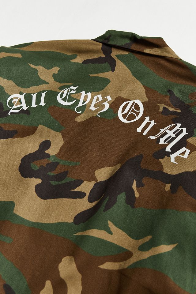 2Pac All Eyez Camo Field Jacket | Urban Outfitters