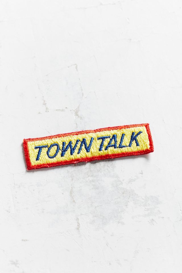 Vintage Town Talk Patch | Urban Outfitters
