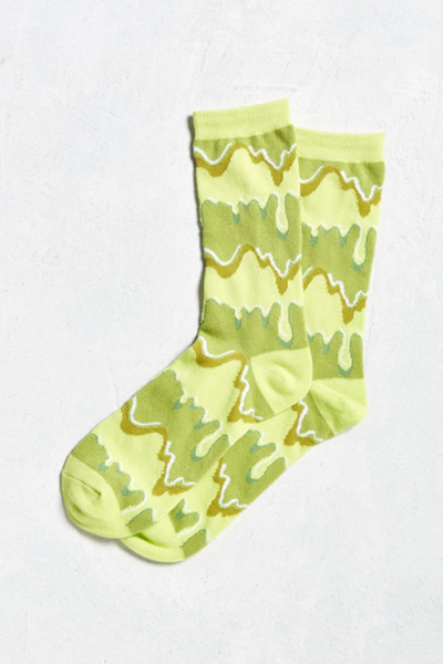 Slime Crew Sock | Urban Outfitters