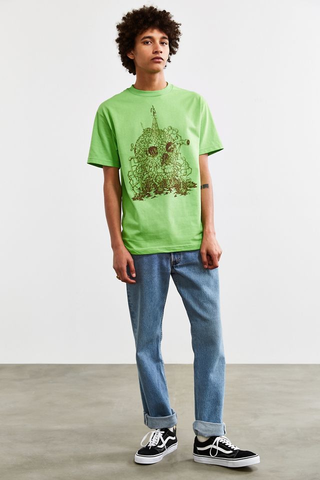UO Artist Editions Seldon Hunt Skull Sewer Tee | Urban Outfitters