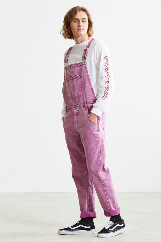 BDG Violet Acid Wash Overall | Urban Outfitters