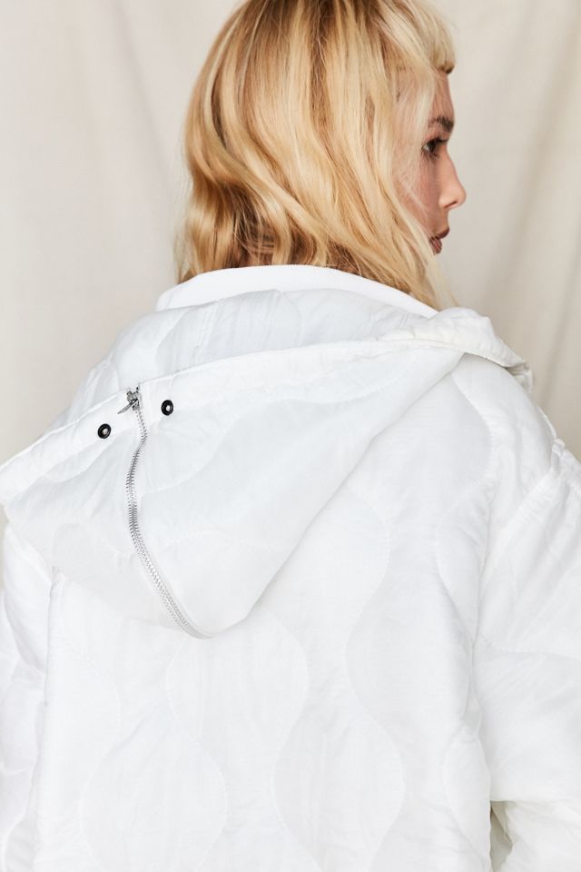 Vintage Puffy White Surplus Jacket | Urban Outfitters