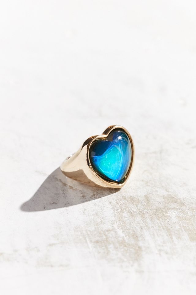 Heart Mood Ring | Urban Outfitters