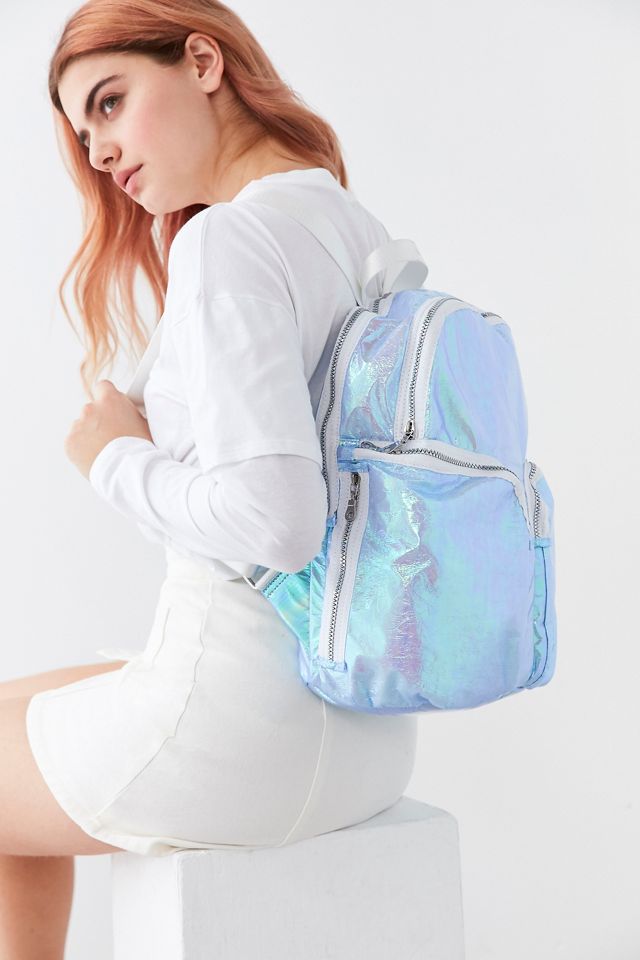 Jina Metallic Crinkle Backpack | Urban Outfitters Canada