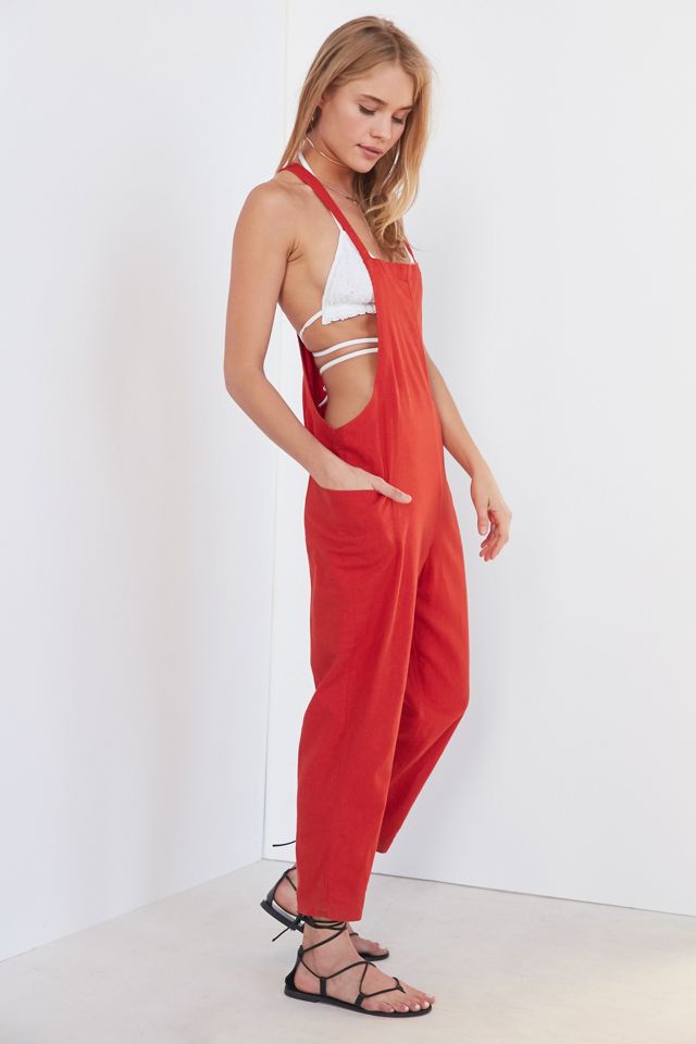 BDG Shapeless Orange Overall | Urban Outfitters