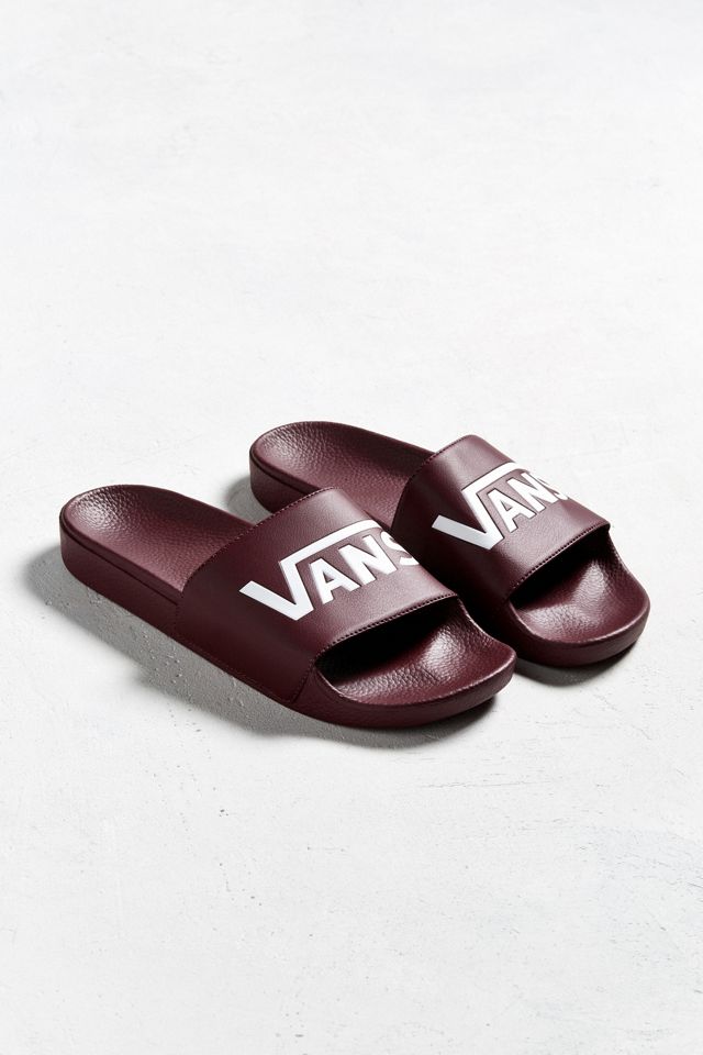 Vans Maroon Sport Slide Sandal | Urban Outfitters