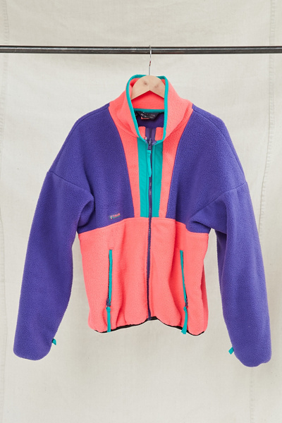 Veste en molleton rose/mauve vintage Columbia | Urban Outfitters Canada