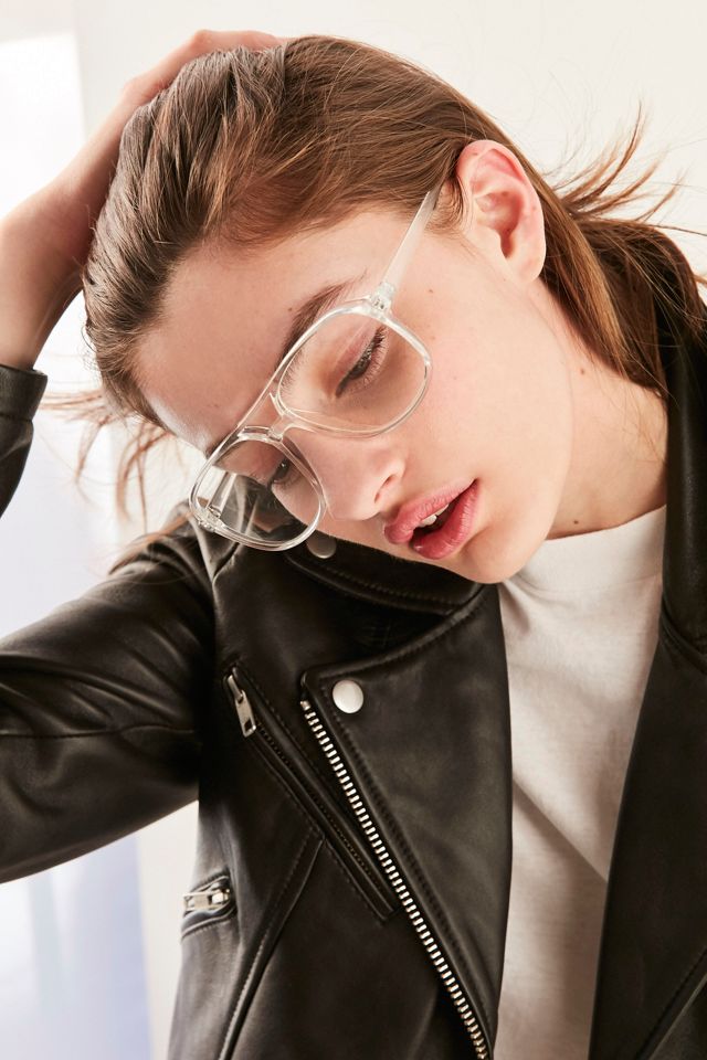 Translucent Aviator Readers | Urban Outfitters