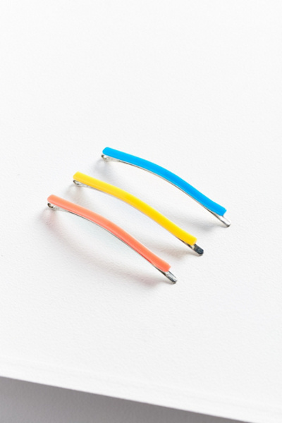 Electric Enamel Bobby Pin Set | Urban Outfitters