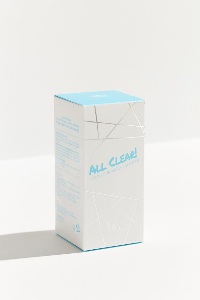 Touch In Sol All Clear! Ice Blue Water Cleanser | Urban Outfitters Canada