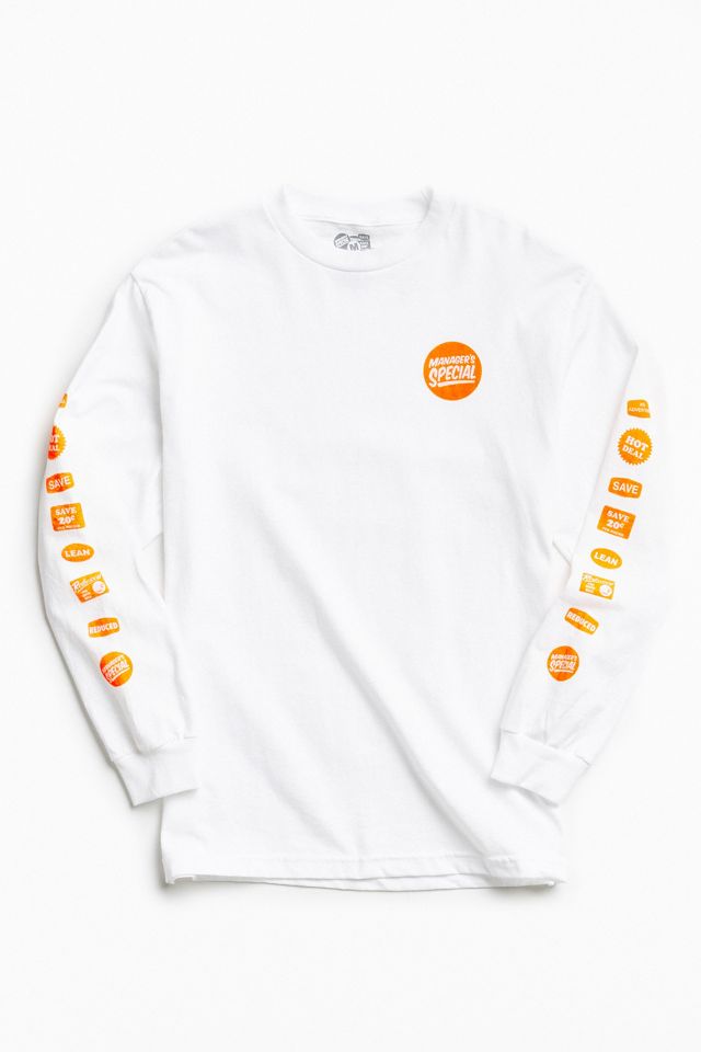 Manager's Special Label Long Sleeve Tee | Urban Outfitters Canada
