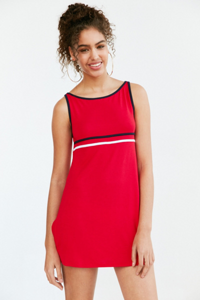 BDG Striped High Neck Dress | Urban Outfitters Canada