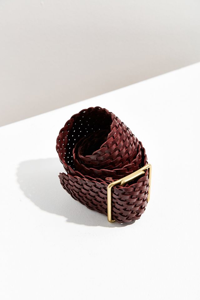 Wide Woven Belt | Urban Outfitters
