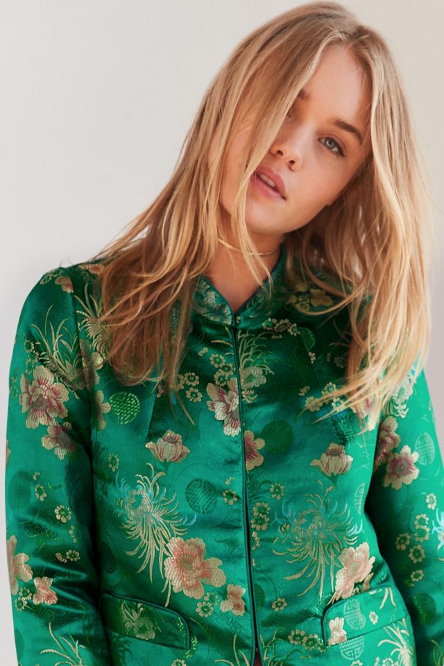 Kimchi Blue Cropped Jacquard Jacket | Urban Outfitters