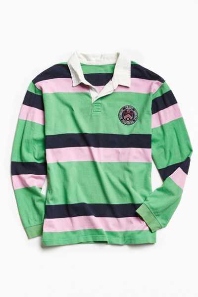 Vintage Chaps Striped Rugby Shirt | Urban Outfitters Canada