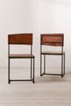 Live Edge Wood Dining Chair Set | Urban Outfitters