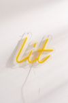 Lit Neon Sign | Urban Outfitters