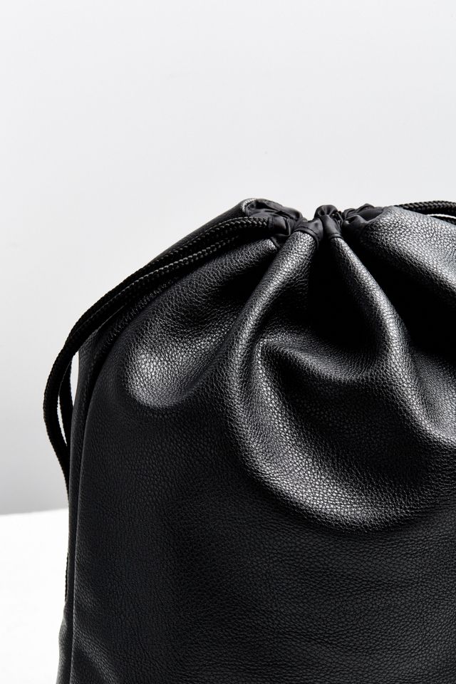 UO Faux Leather Cinch Backpack | Urban Outfitters Canada