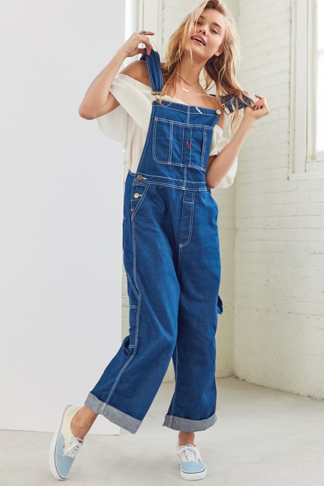 BDG Oversized Contrast-Stitch Overall | Urban Outfitters