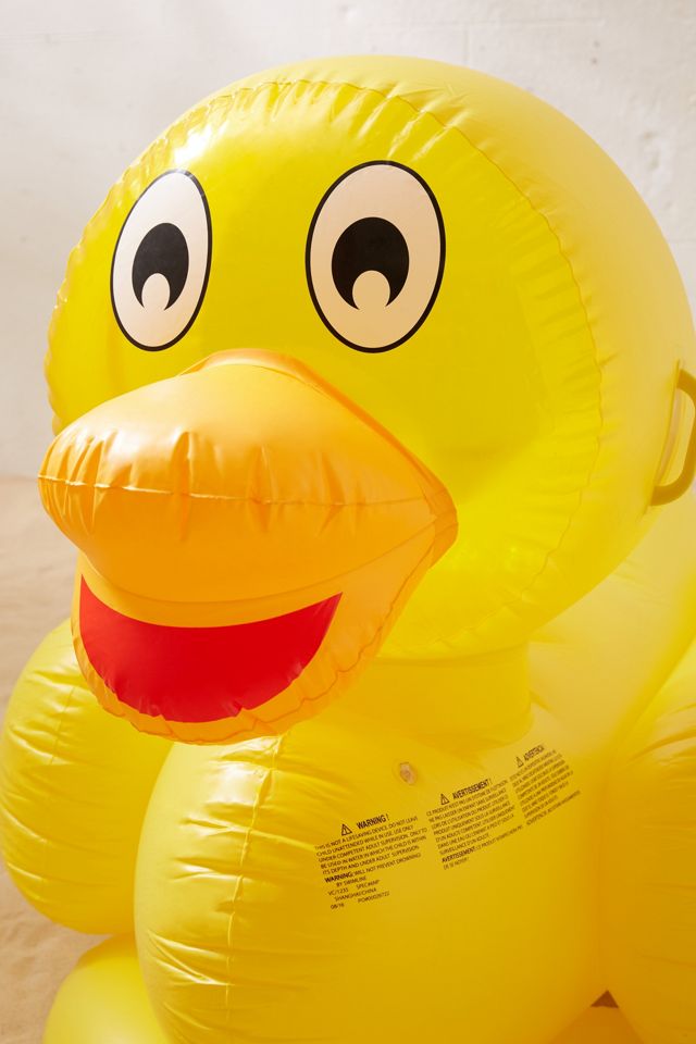 Giant Rubber Duckie Pool Float | Urban Outfitters