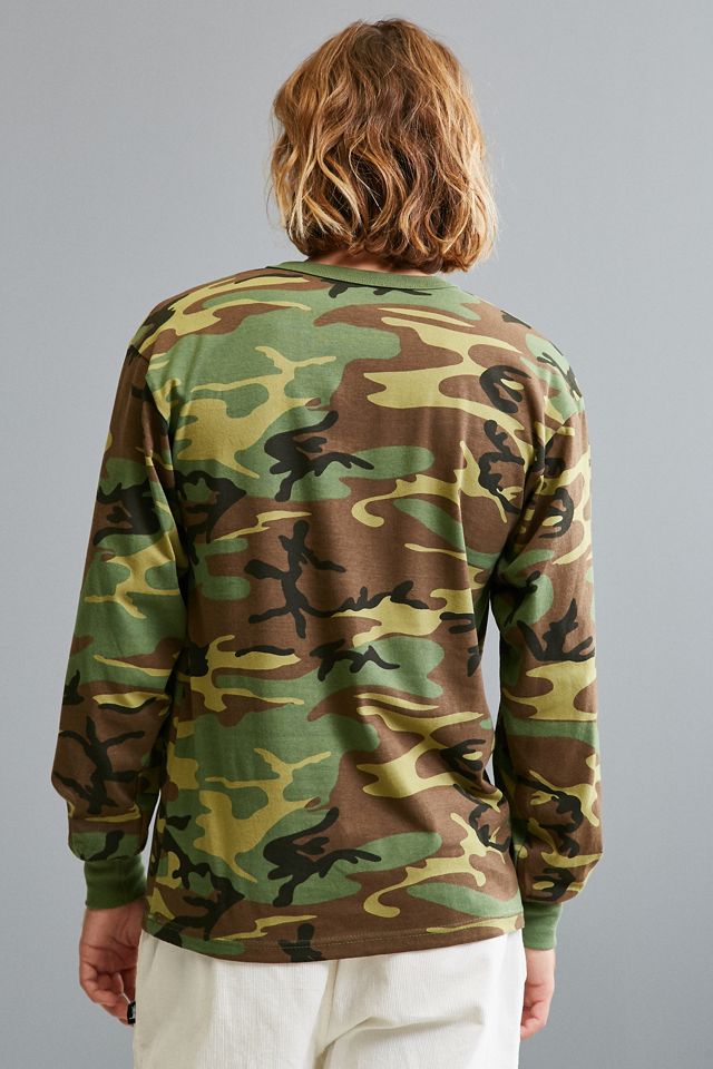 Rothco Camo Long Sleeve Tee | Urban Outfitters Canada