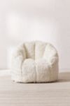 Maggie Faux Fur Shag Chair | Urban Outfitters